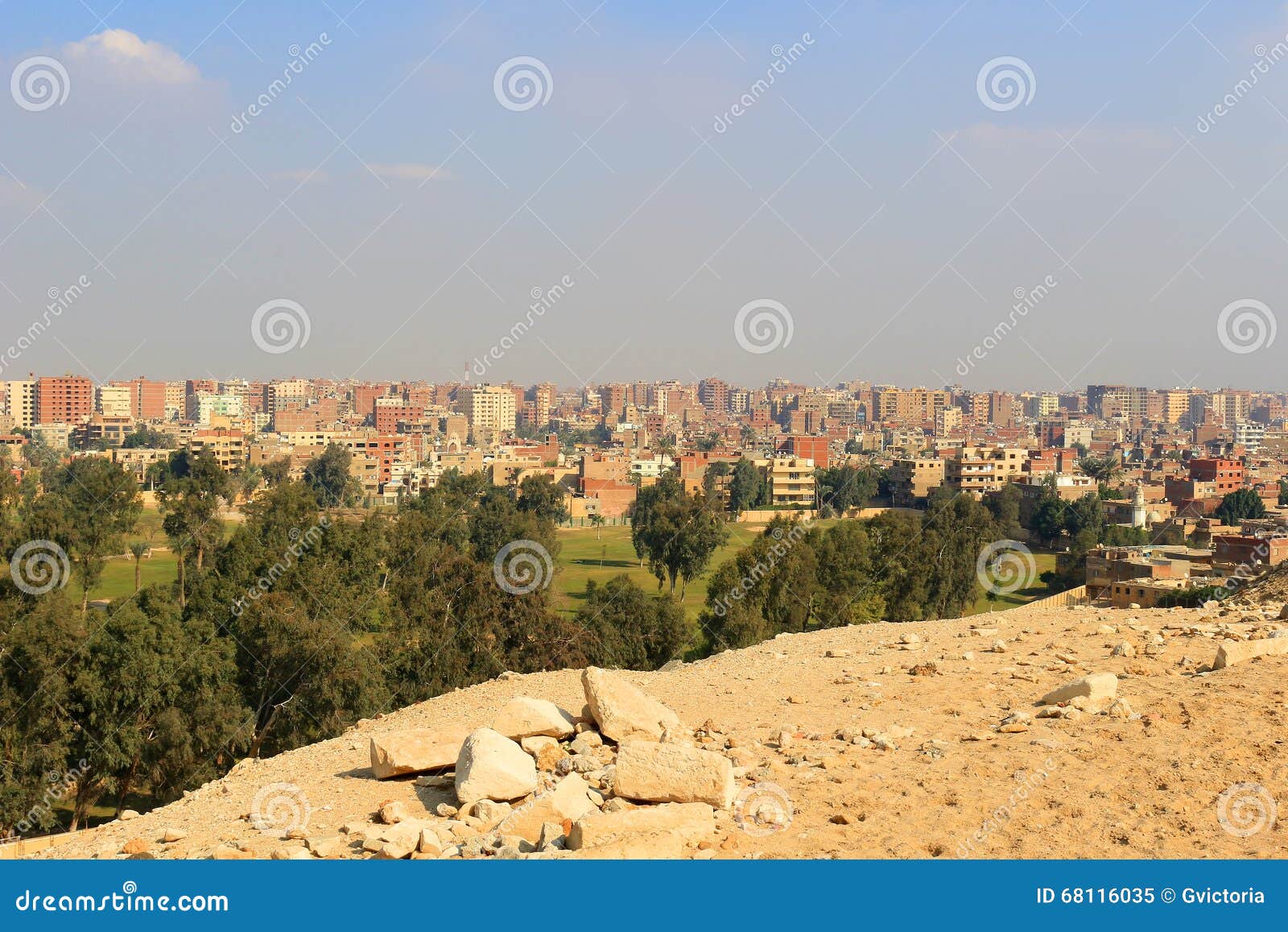Golf course in Cairo Egypt stock image. Image of view - 68116035