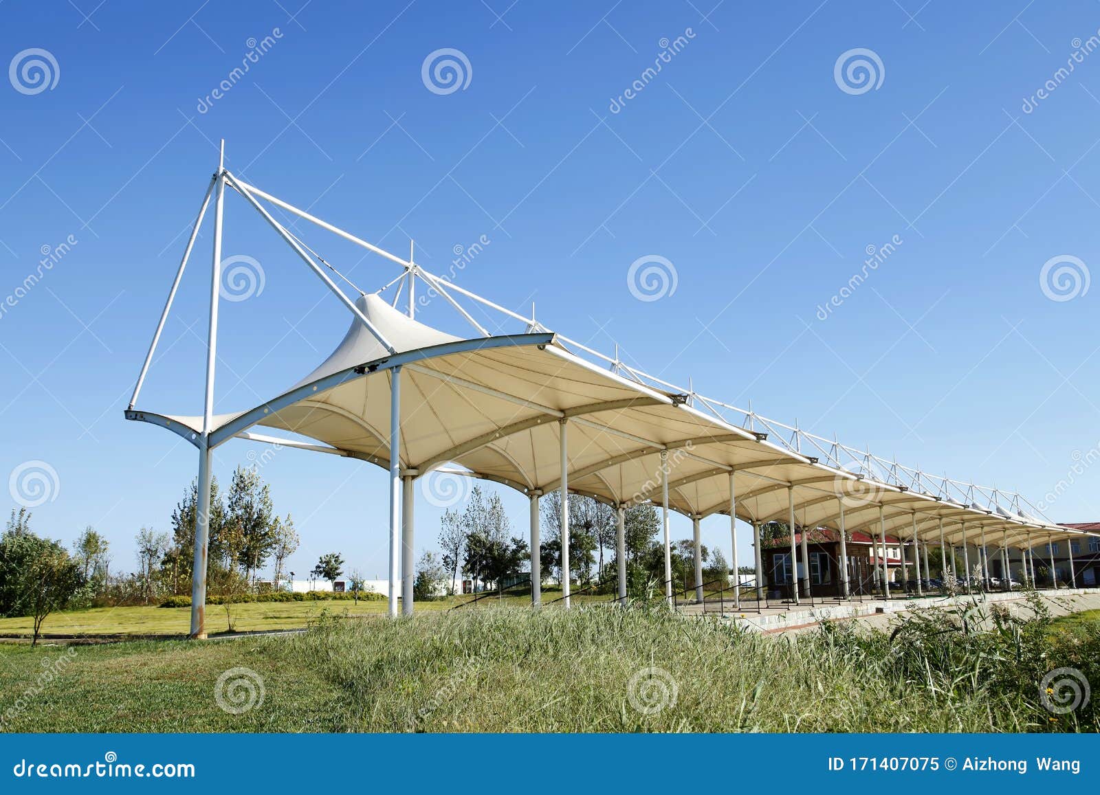 Golf course construction stock image. Image of ballgame - 171407075