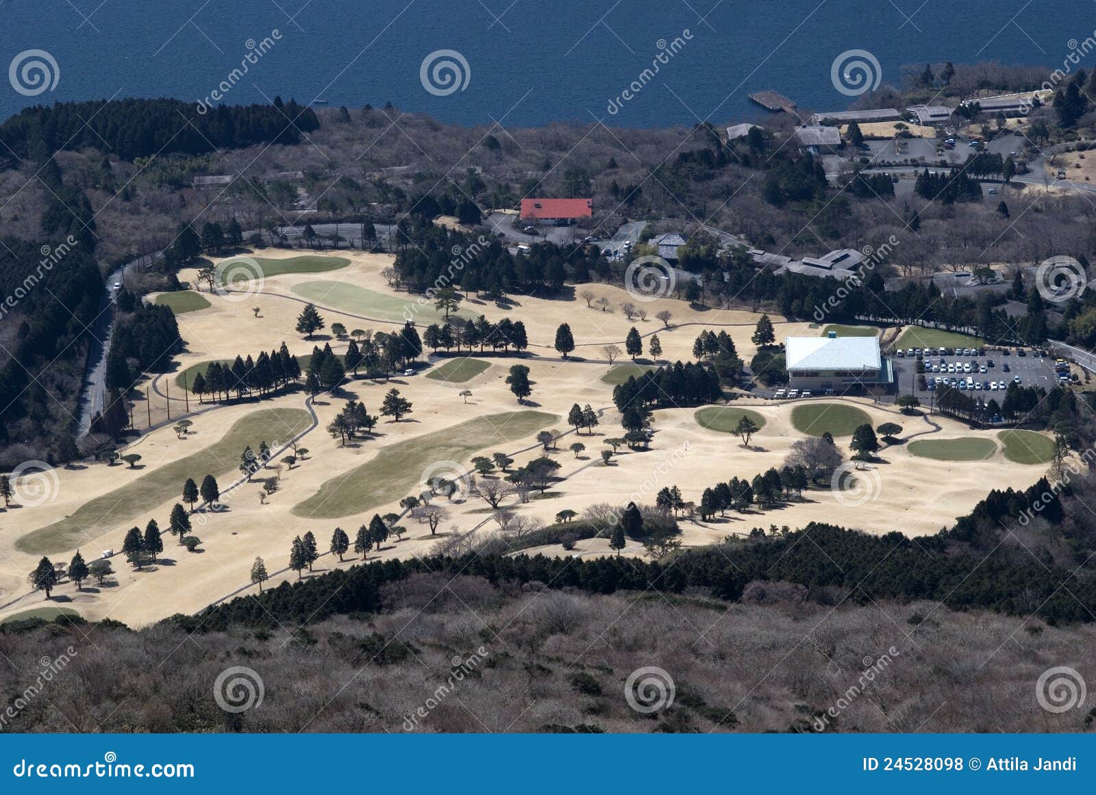 Golf course, Hakone, Japan stock photo. Image of vacation - 24528098