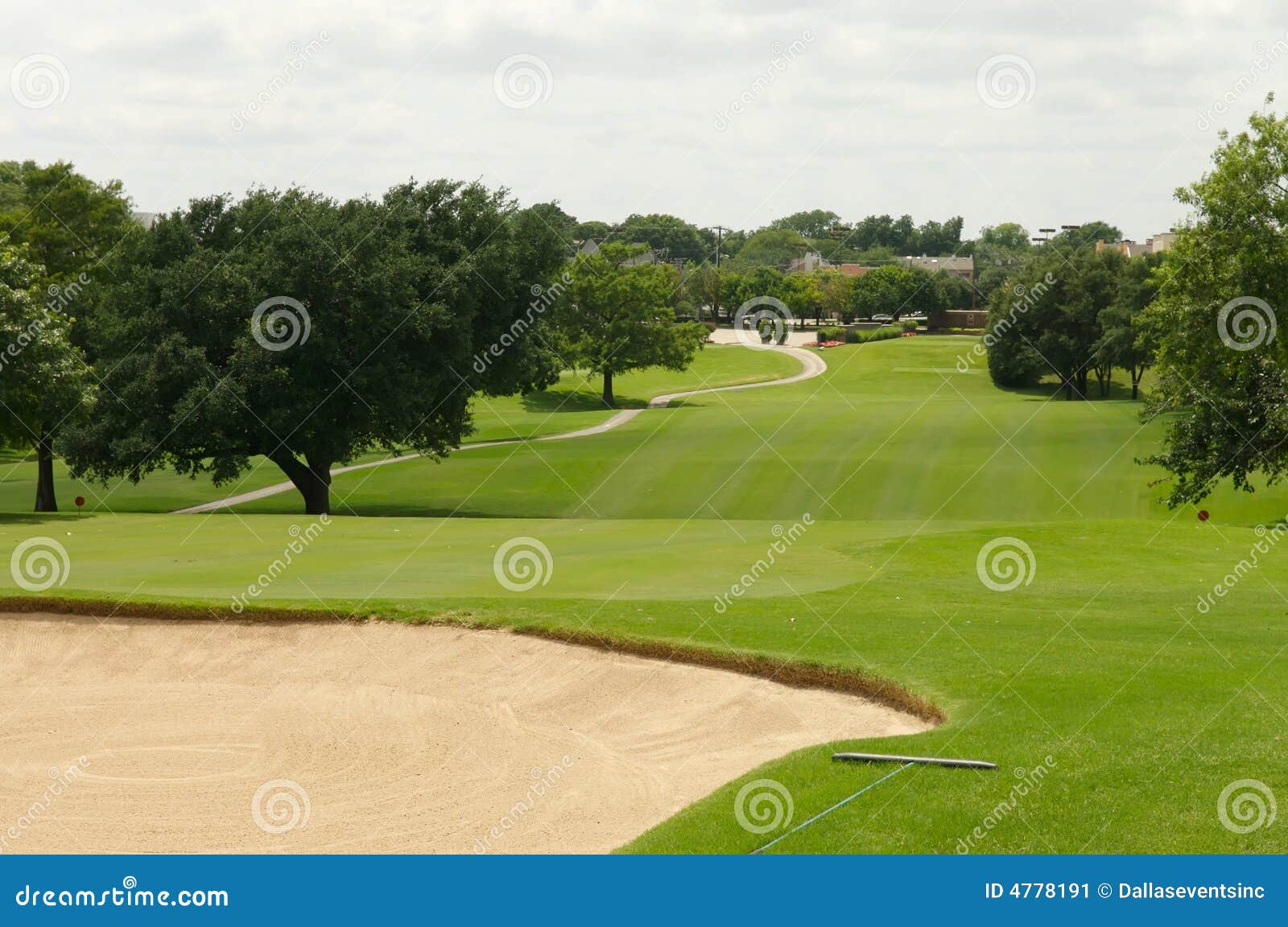 Golf course hole stock image. Image of outdoor, line, field - 4778191