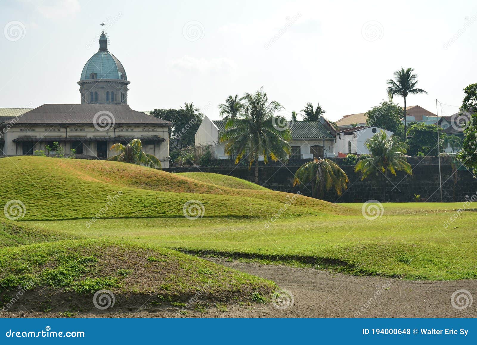 Golf Course at Intramuros in Manila, Philippines Editorial Stock Photo ...