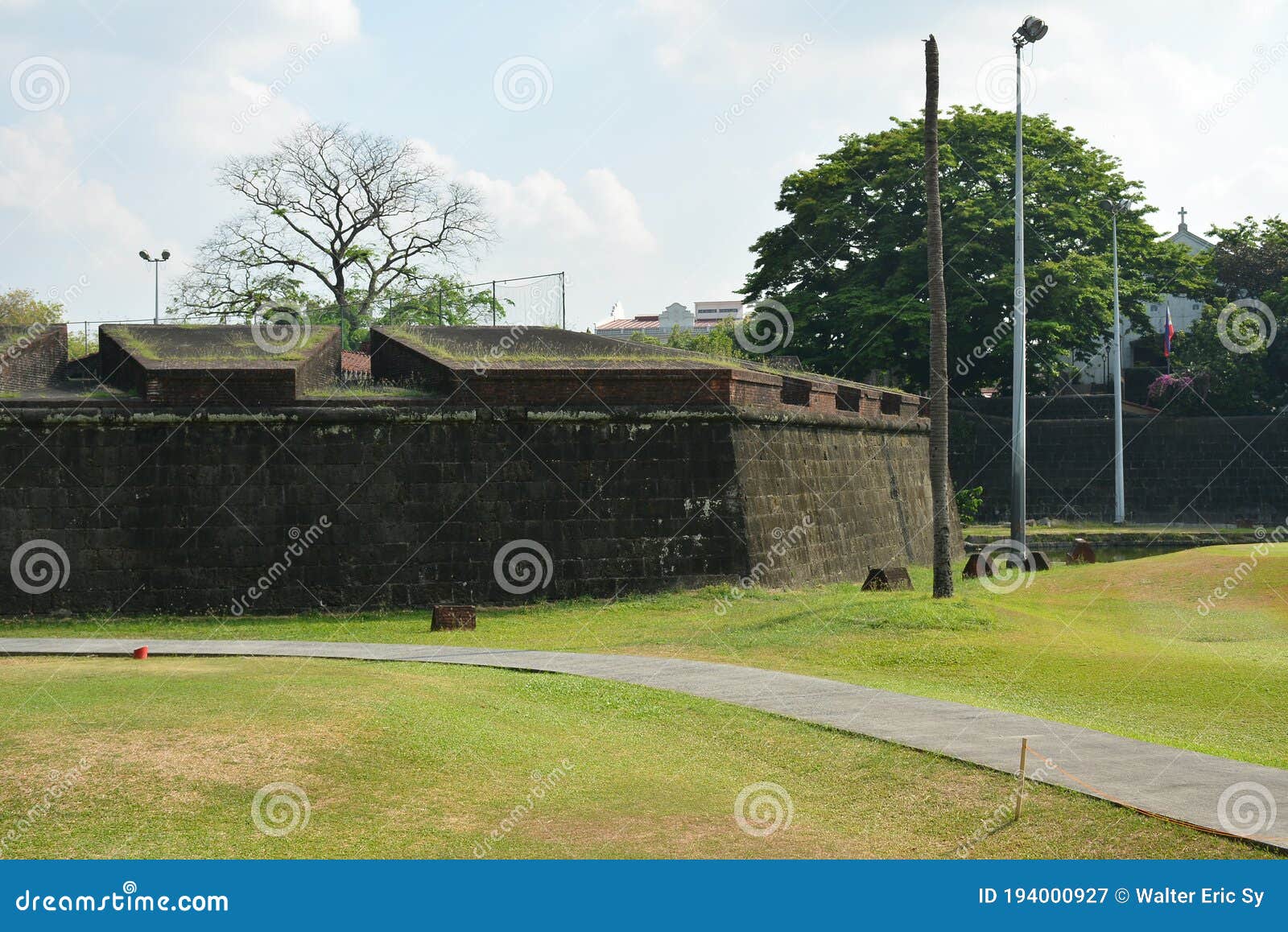 Golf Course at Intramuros in Manila, Philippines Editorial Photography ...