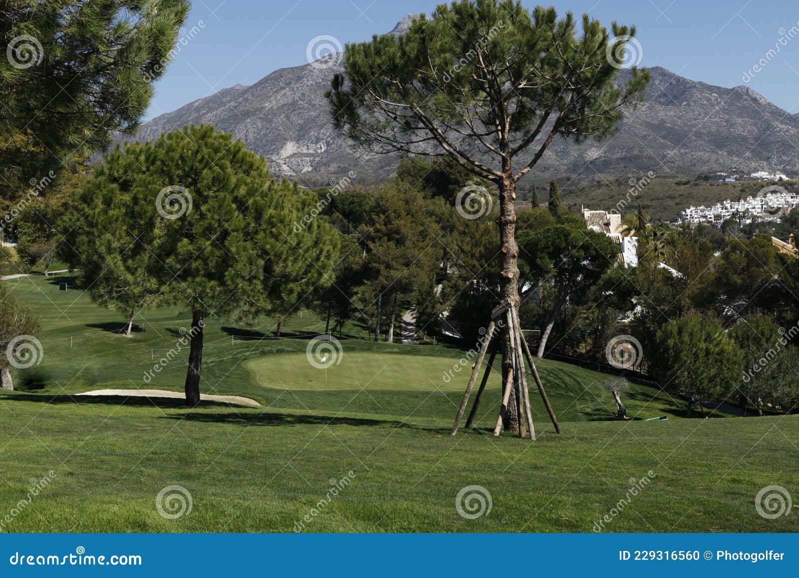 Golf Course in Marbella, Andalusia, Spain Editorial Image - Image of ...