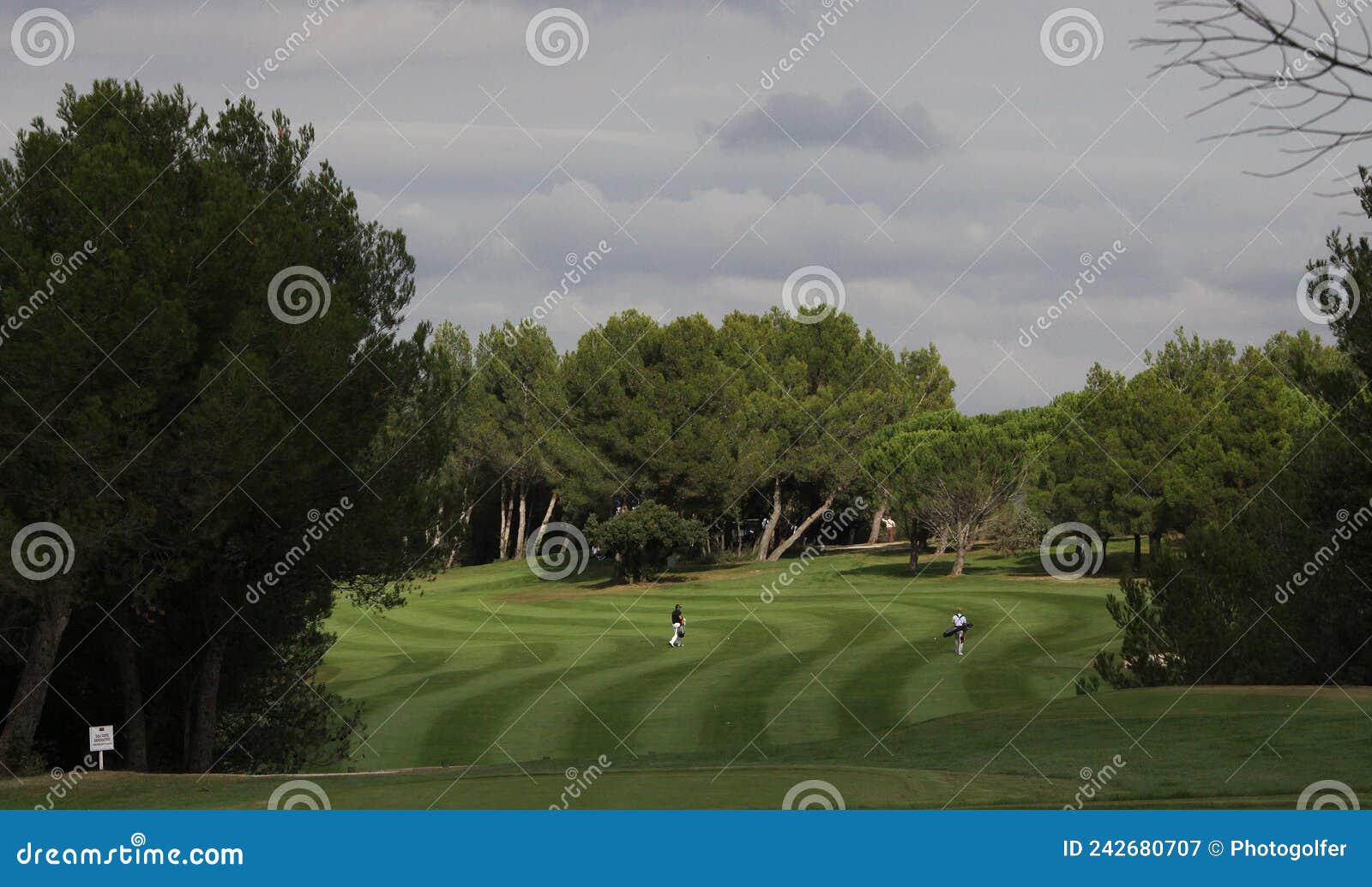 Golf Course at the Masters 13 2013, Pont Royal, France Editorial ...