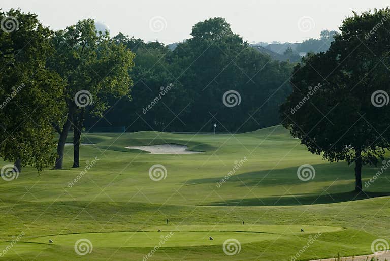Golf Course Sand Trap stock image. Image of landscape - 2007039