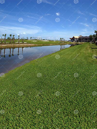 Golf Course Under Construction Stock Photo - Image of condominums, game ...