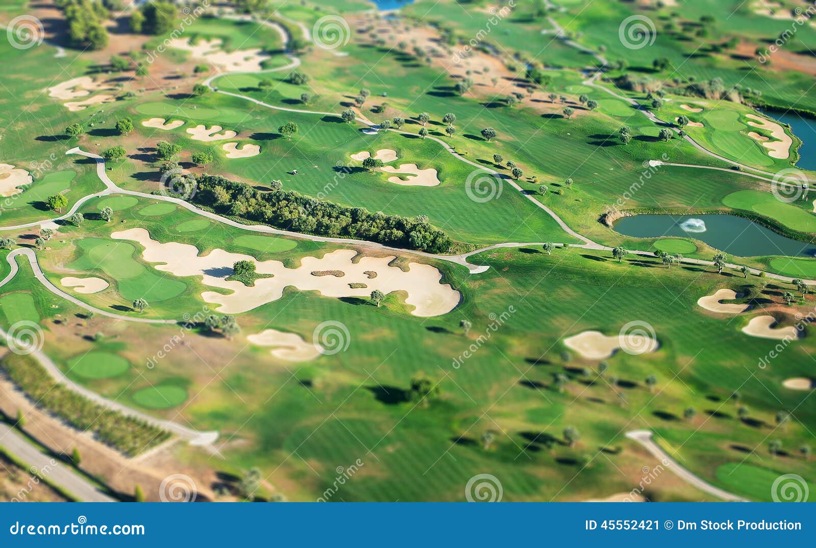 Golf course. stock image. Image of hole, europe, nature - 45552421