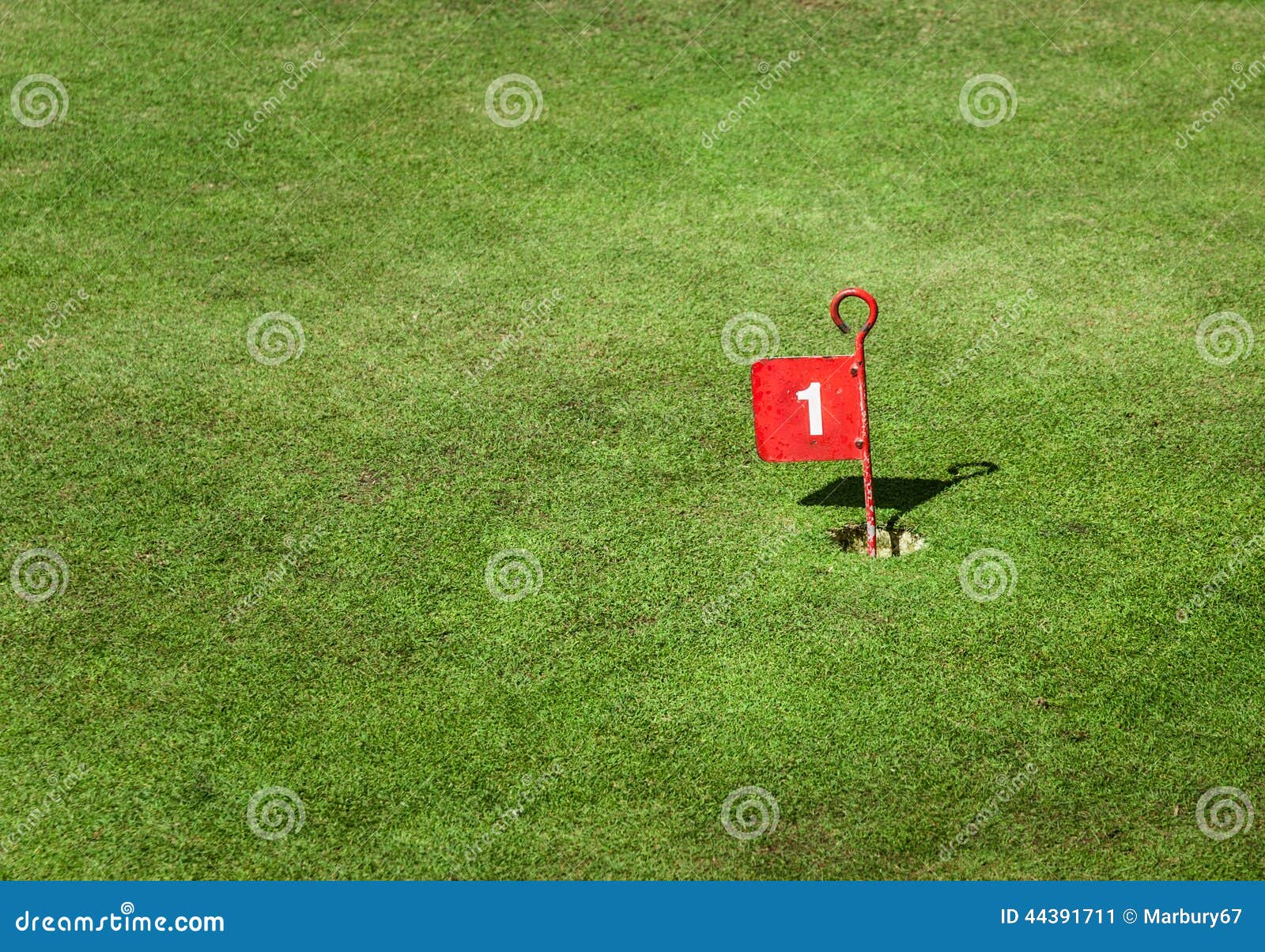 Golf Cup Marker stock image. Image of green, pitch, marker - 44391711
