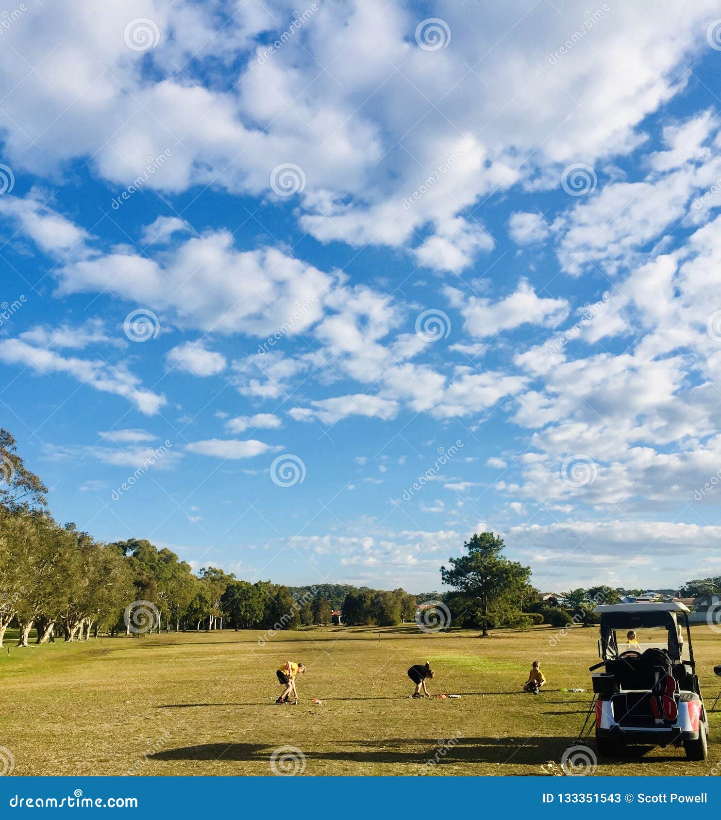 Golf Day editorial stock photo. Image of blue, golf - 133351543