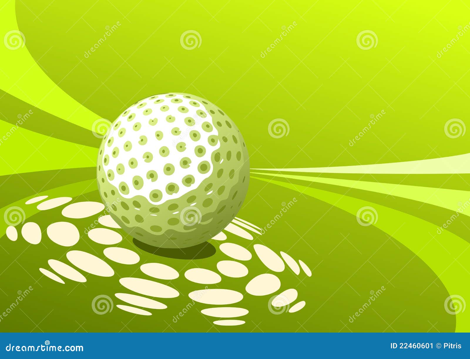 Golf design stock vector. Illustration of round, energy - 22460601