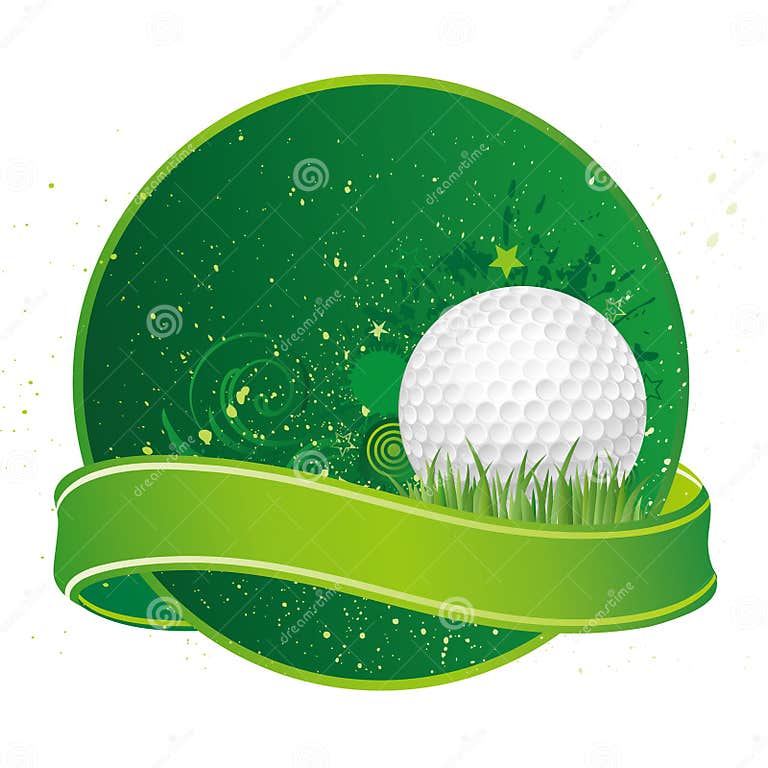 Golf design elements stock illustration. Illustration of match - 16460987