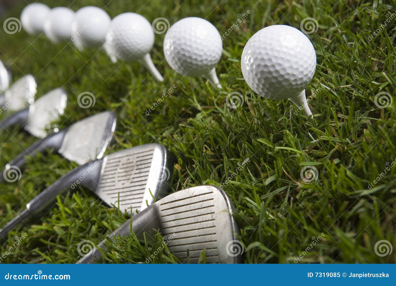Golf drive stock image. Image of player, birdie, practice - 7319085
