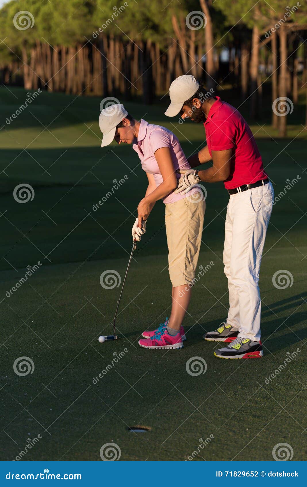 Golf instructions stock photo. Image of hobby, adult - 71829652