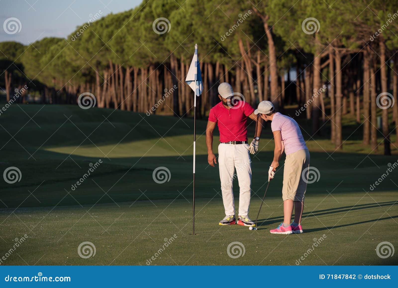 Golf instructions stock photo. Image of club, lifestyle - 71847842