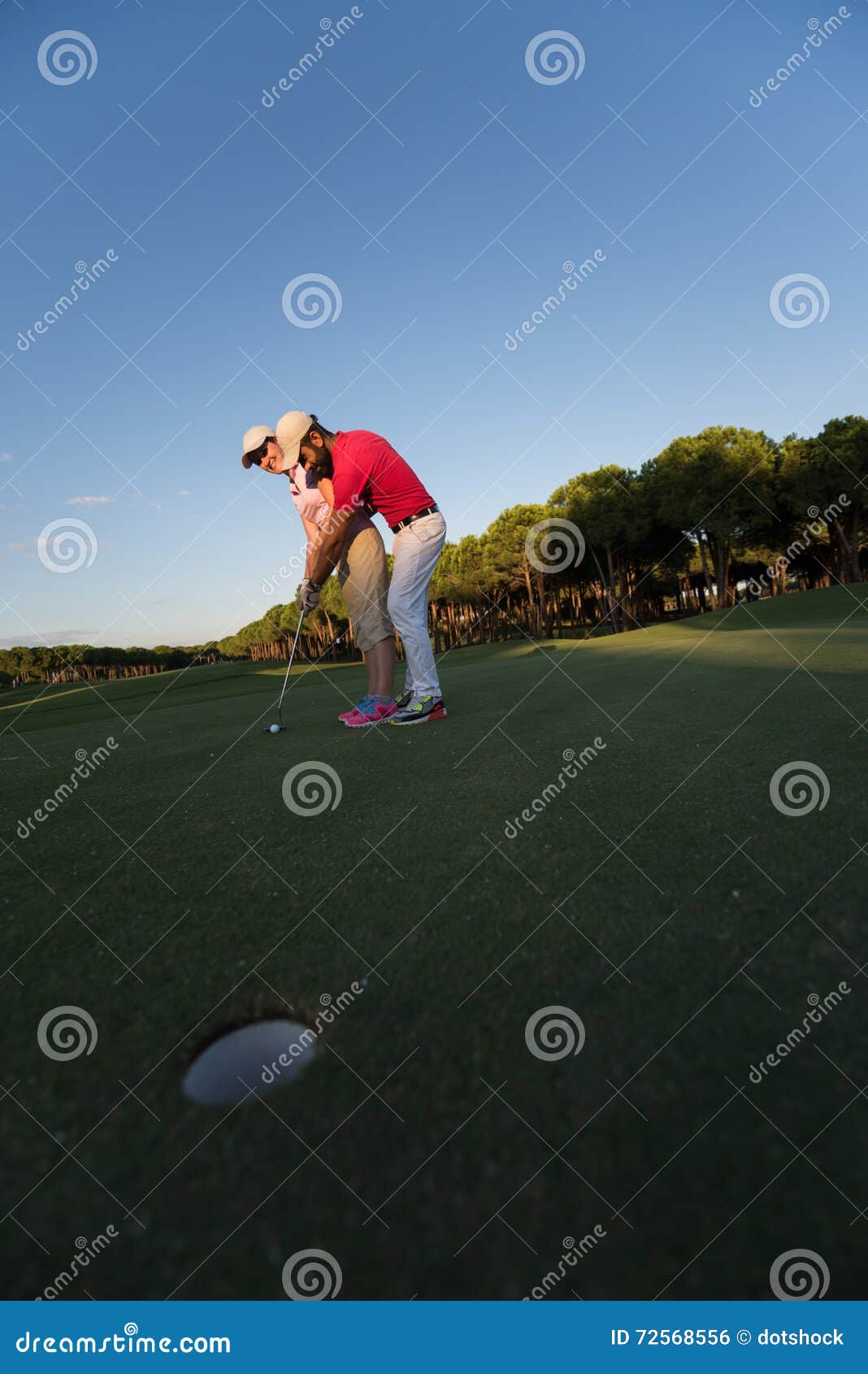 Golf instructions stock photo. Image of nature, exercise - 72568556