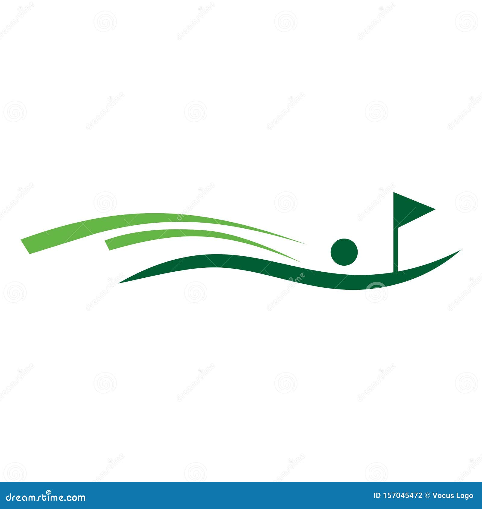 Golf Logo. Graphic Design Template Vector Illustration Stock ...