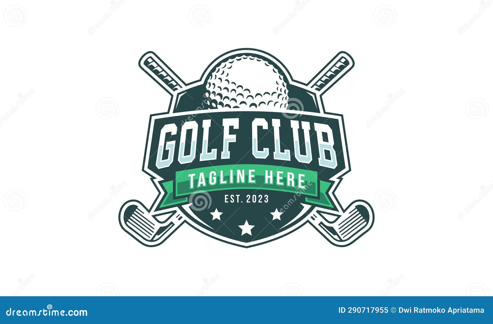 Golf Logo Vector Template Design Illustration Stock Vector ...