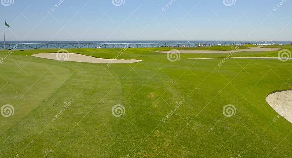Golf in Mediterranean sea stock photo. Image of lifestyle - 27303692