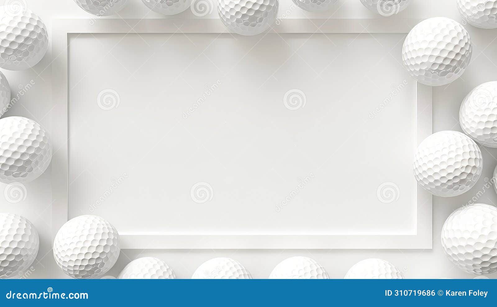 Golf or Miniature Golf Background Stock Illustration - Illustration of ...