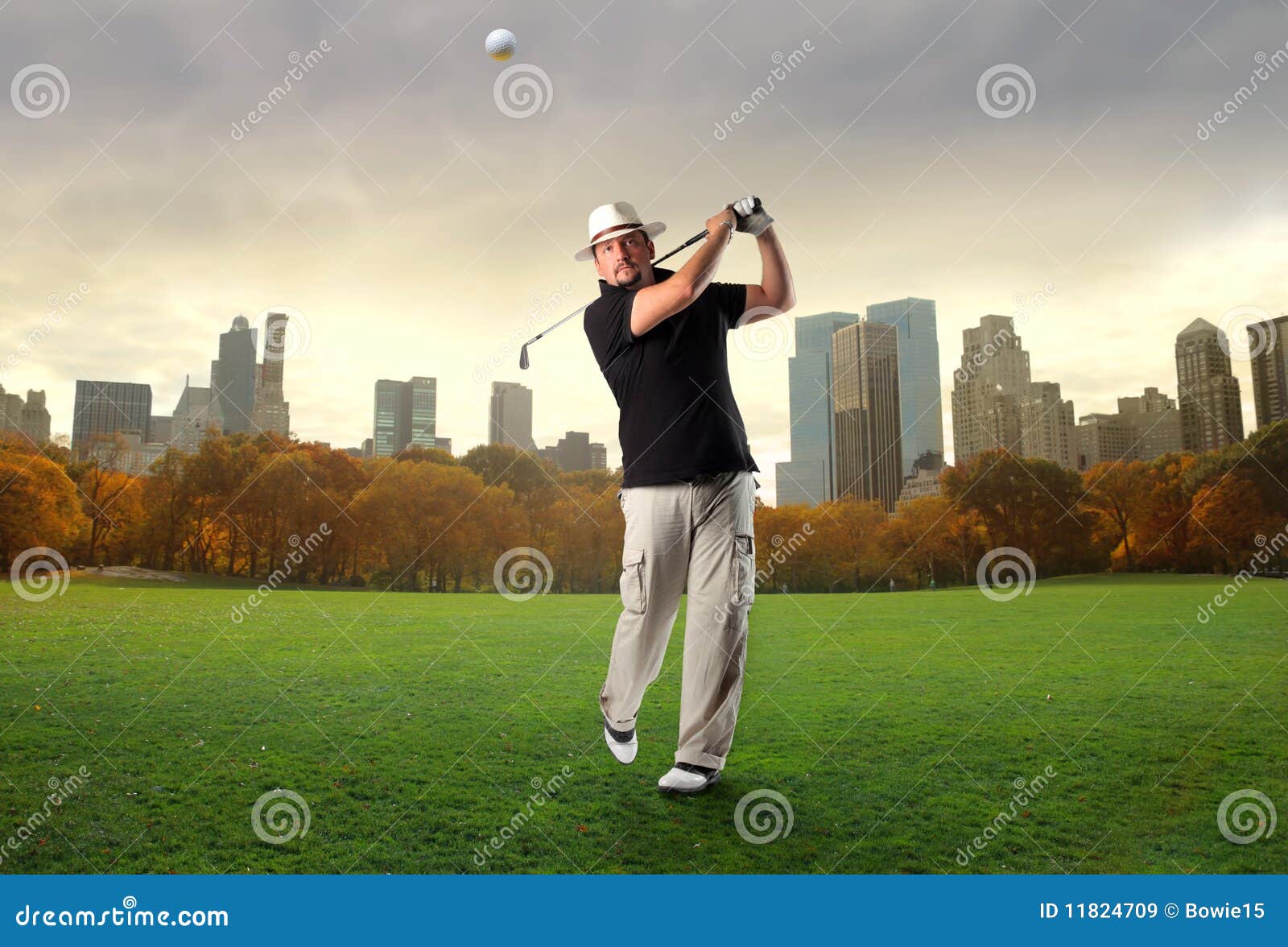 Golf player stock image. Image of professional, shoes - 11824709