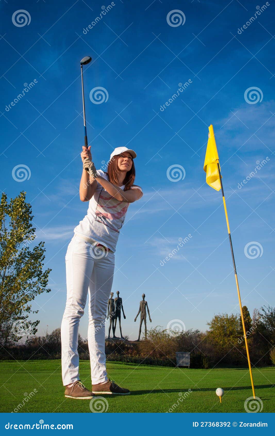 Golf player stock photo. Image of golfing, game, golf - 27368392