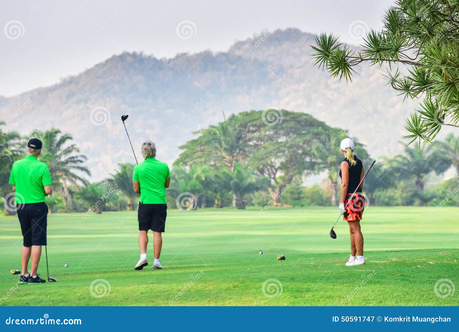 Golf players editorial photography. Image of sport, activity - 50591747