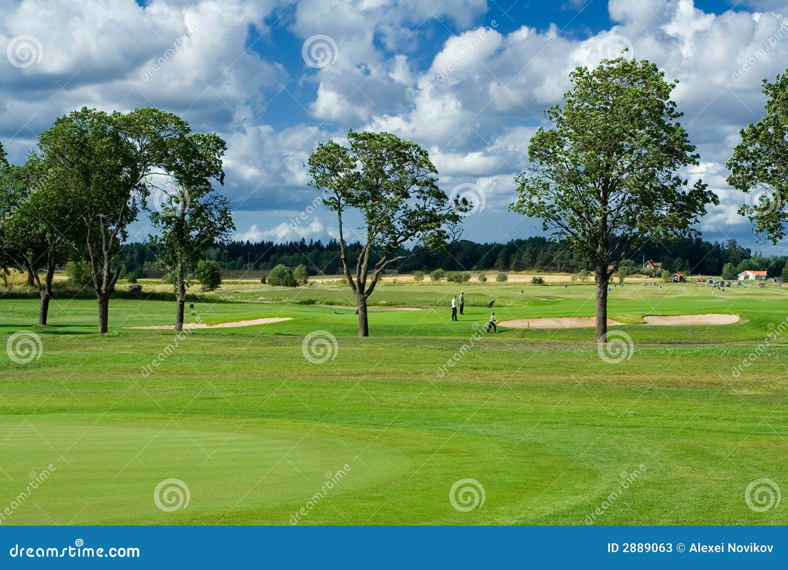 Golf playground stock image. Image of grass, activity - 2889063