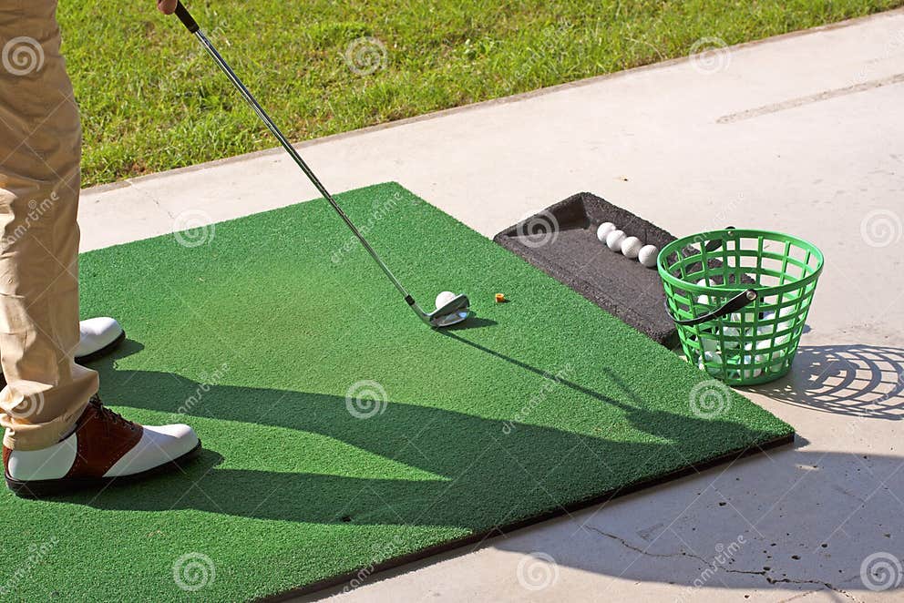 Golf practice stock image. Image of ball, golfing, nature - 15999521
