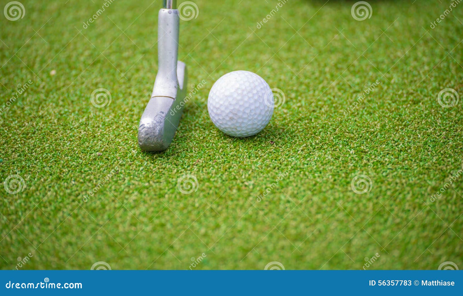 Golf putter stock image. Image of sports, putting, environment - 56357783