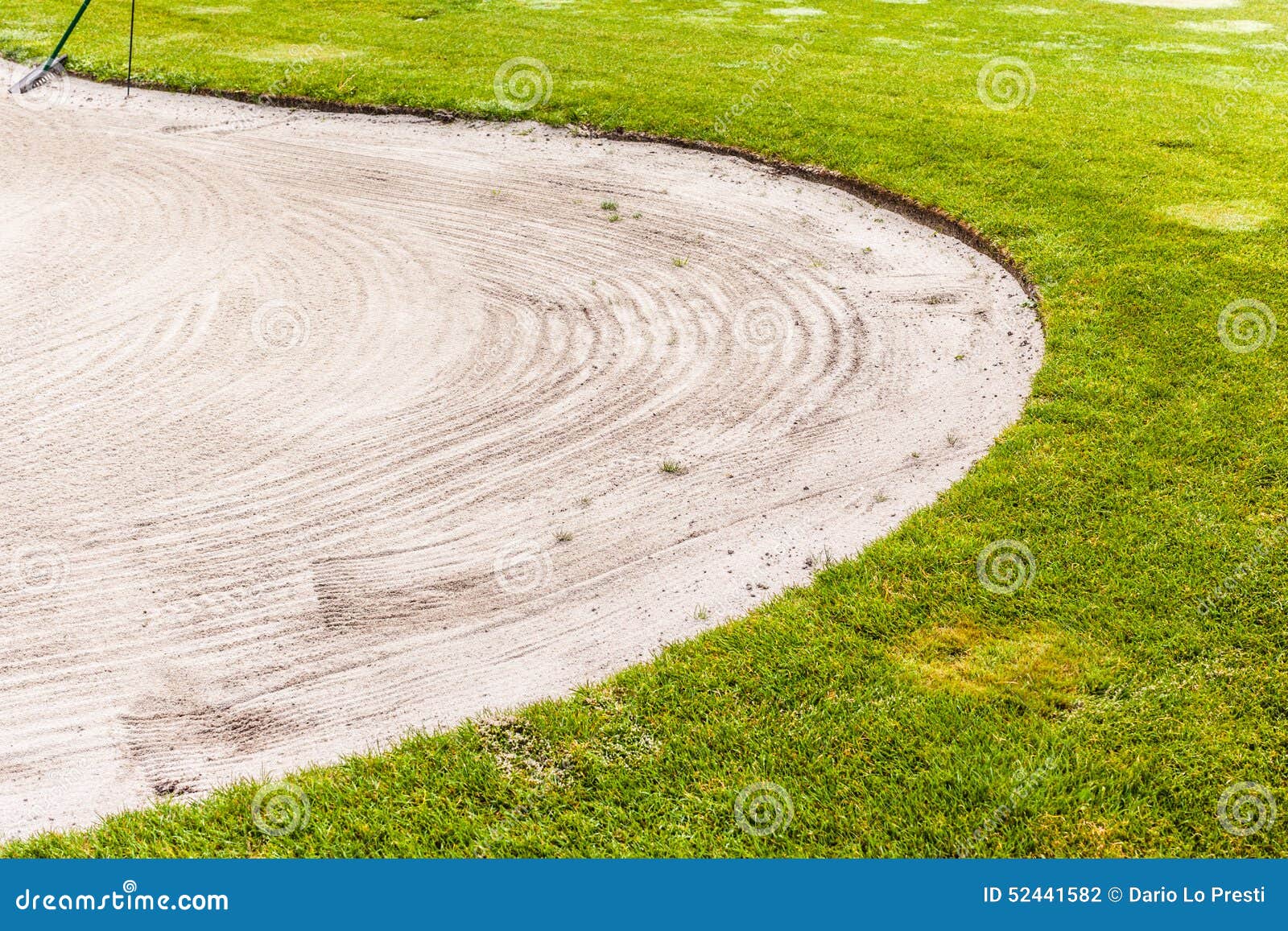 Golf Sand trap stock photo. Image of bunker, lifestyle - 52441582