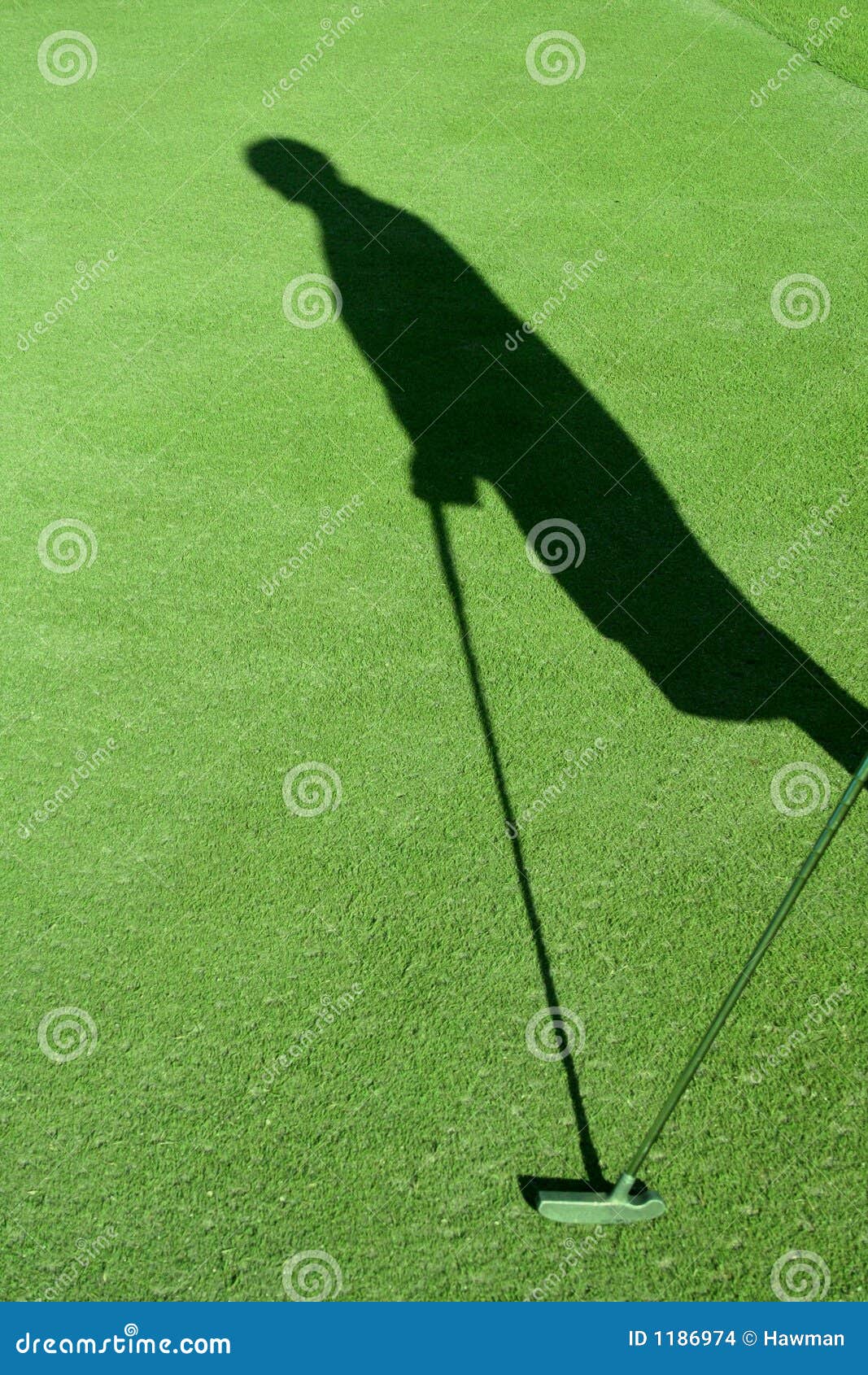 Golf Shadow stock photo. Image of sport, golf, green, clubhouse - 1186974
