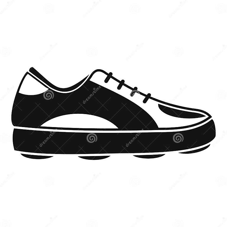 Golf Shoe Icon, Simple Style Stock Vector - Illustration of golf, grass ...