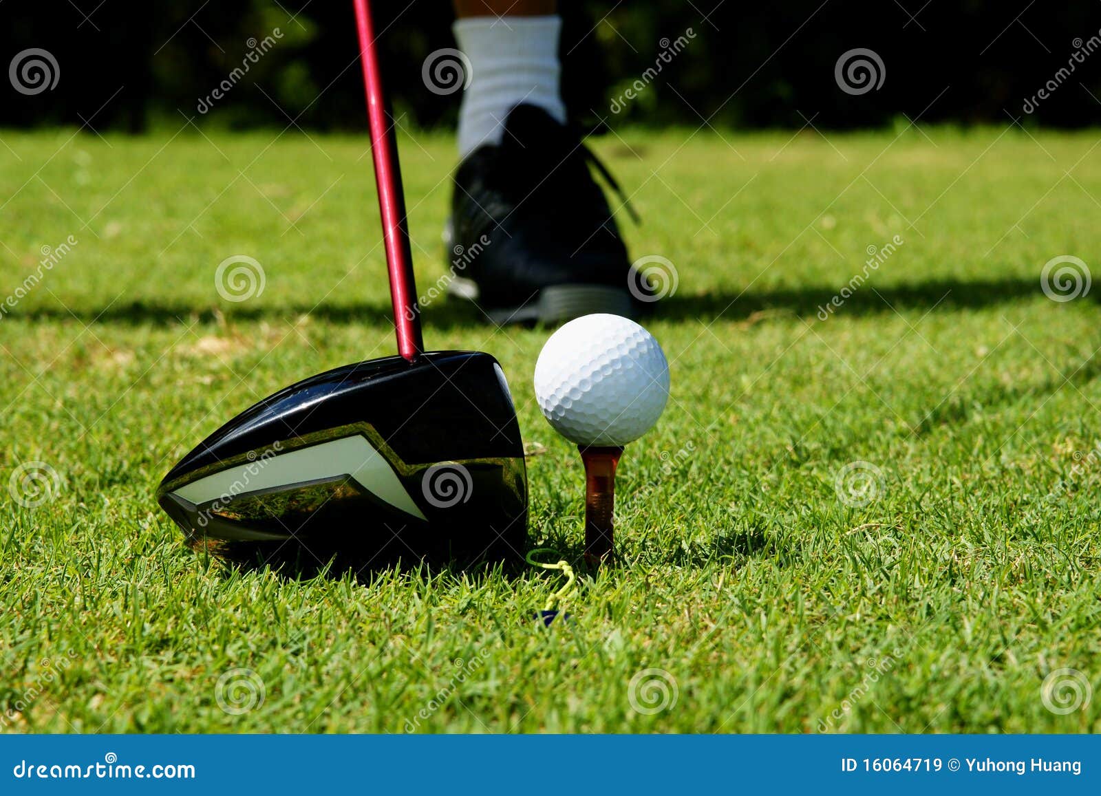 Golf shot stock image. Image of recreation, outdoors - 16064719