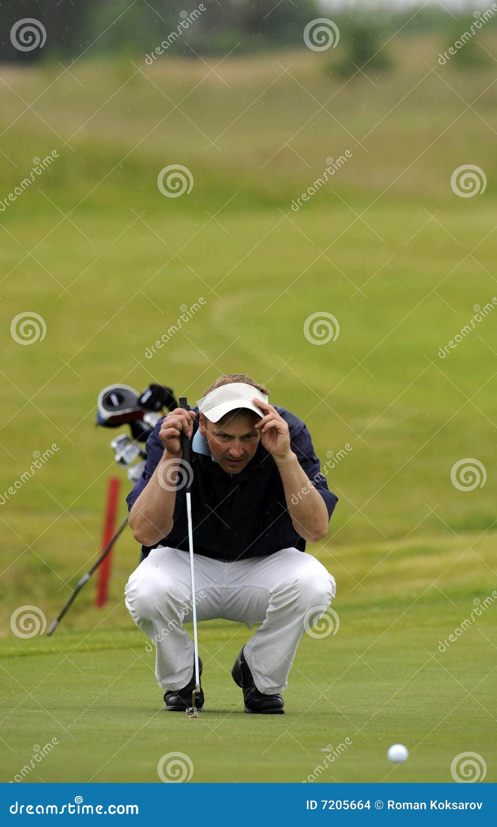 Golf shot stock photo. Image of meadow, driving, games - 7205664