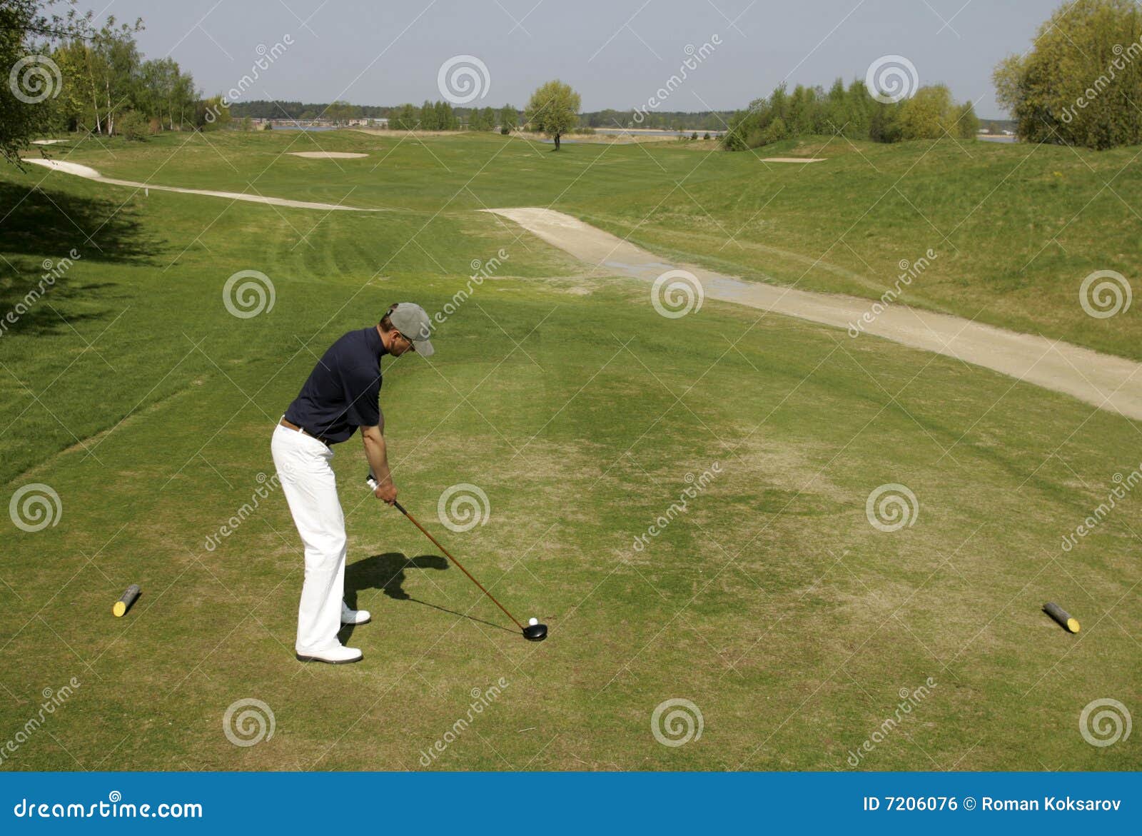Golf shot stock photo. Image of challenge, relaxation - 7206076