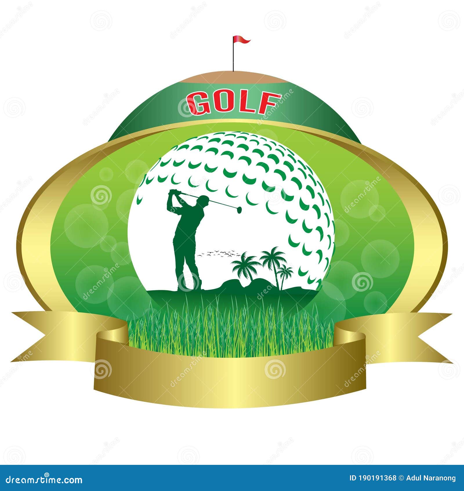 Golf Sport Design, Banner Golf, Golf Tournament Stock Vector ...