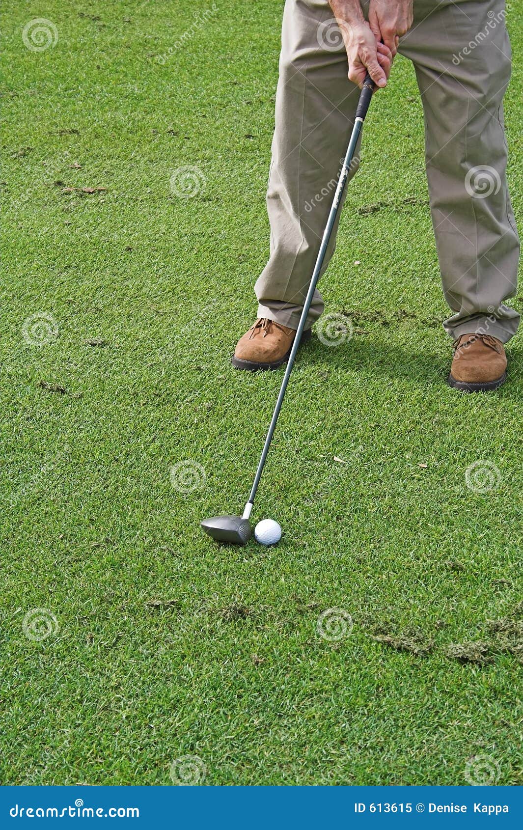 Golf Stance stock image. Image of florida, retired, stance - 613615