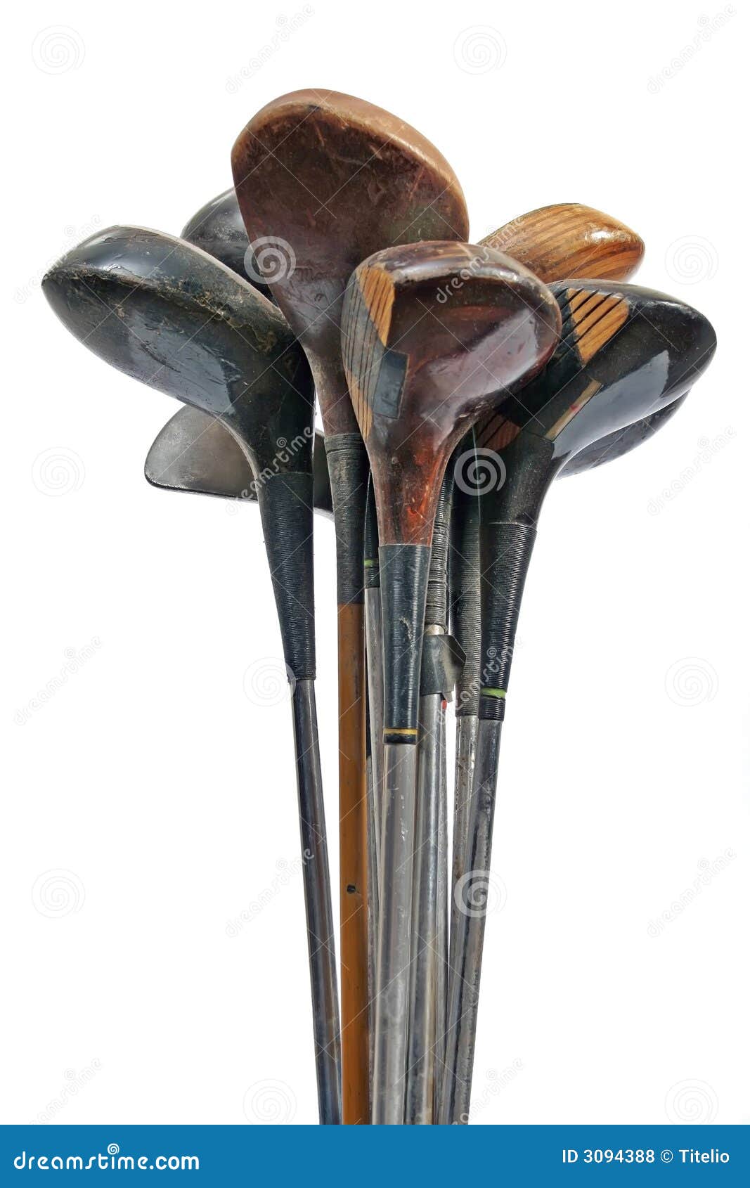 Golf stick stock photo. Image of golfer, golf, ball, isolated - 3094388