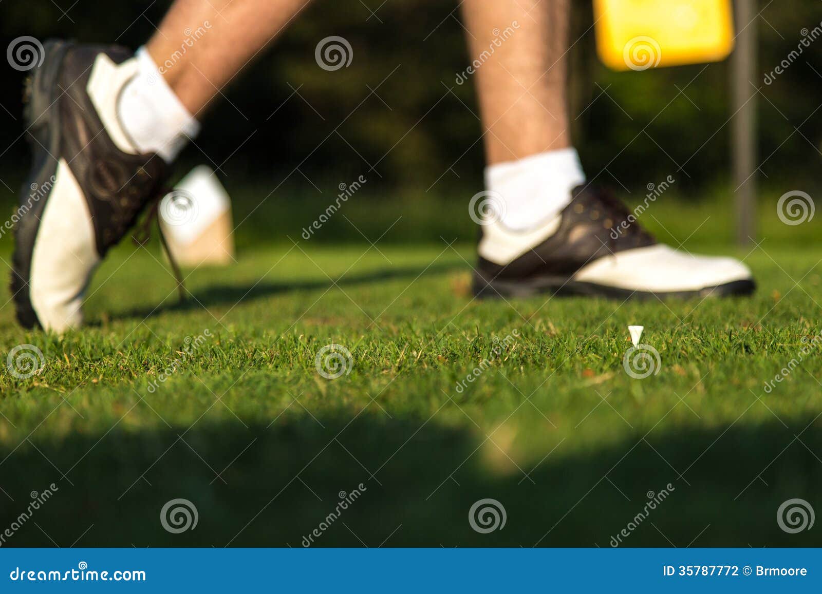 Golf swing finish stock photo. Image of crush, grass - 35787772