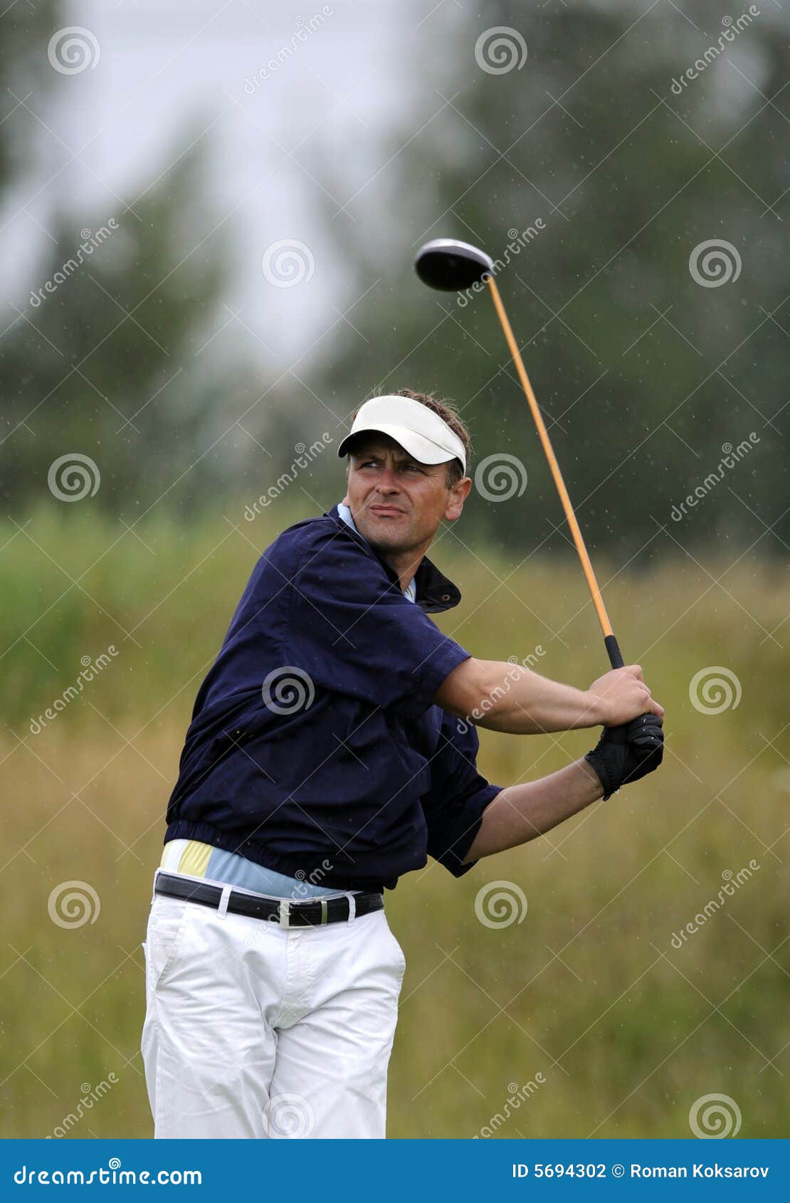 Golf tee shot stock photo. Image of tournament, achievement - 5694302