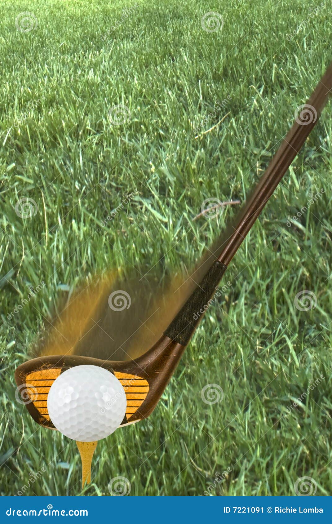 Golf(Teeing Off) stock image. Image of golfing, entertaining - 7221091