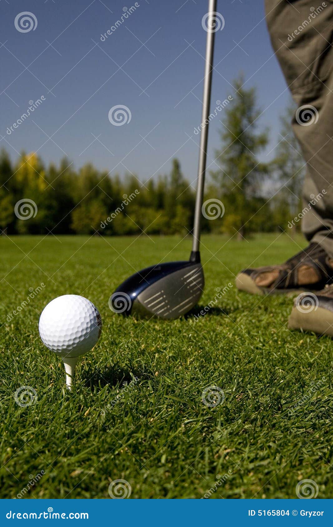 Golf Theme Picture. Image: 5165804