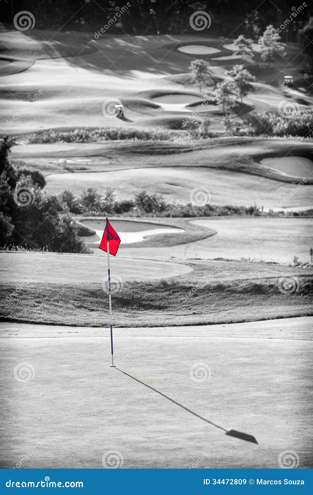 Golf Black And White