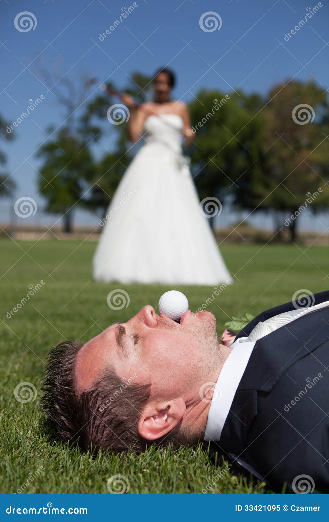 Golf and wedding stock image. Image of garden, outdoors - 33421095