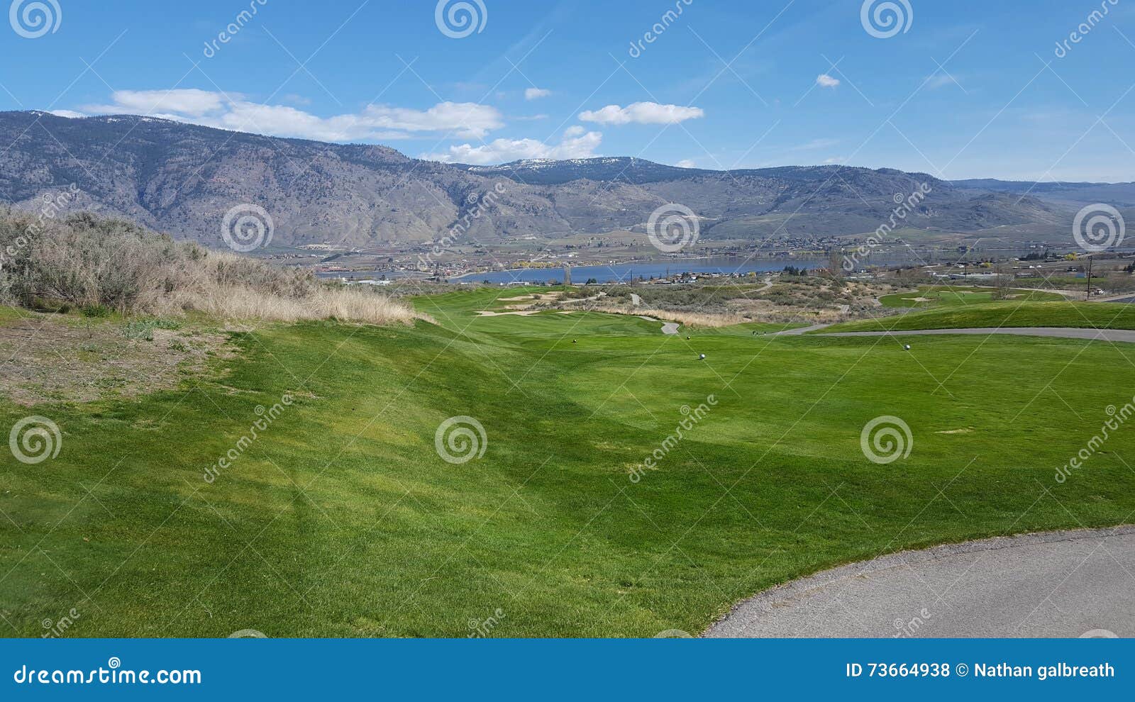 Golf at wow stock photo. Image of golf, golfcourse, valley - 73664938