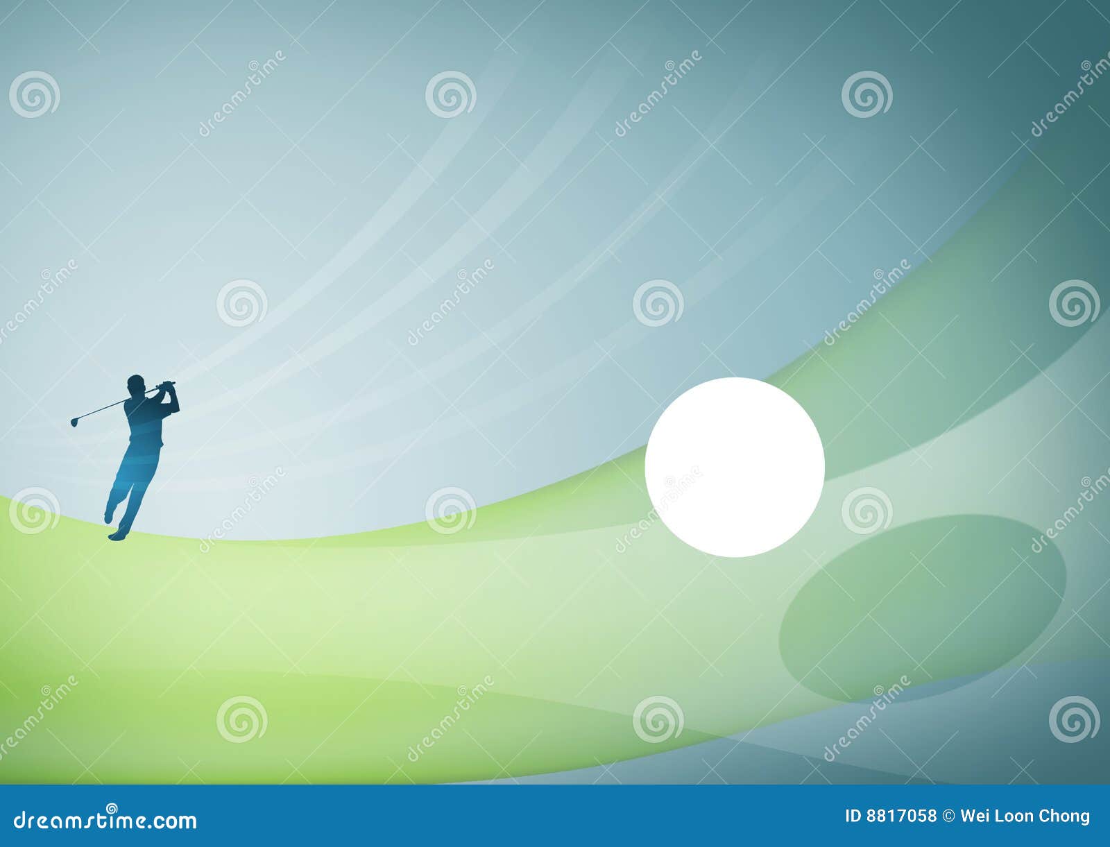 Golf02 stock illustration. Illustration of competition - 8817058