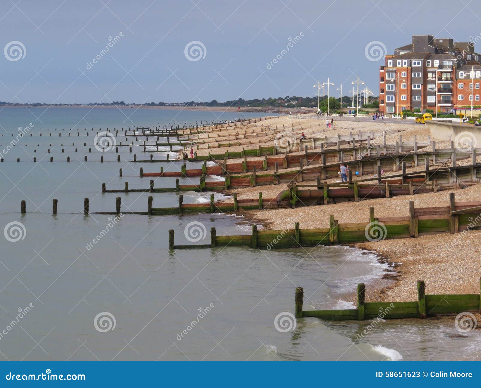 Golfbrekers stock afbeelding. Image of kust, strand, niemand - 58651623