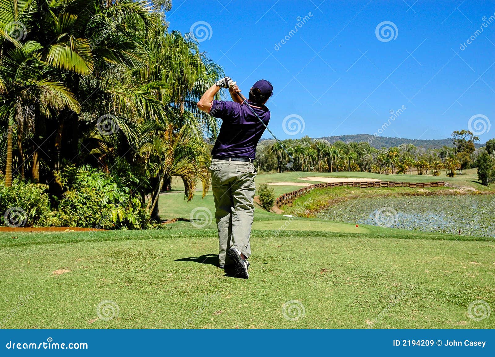 Golfer stock image. Image of green, nature, pitch, driver - 2194209