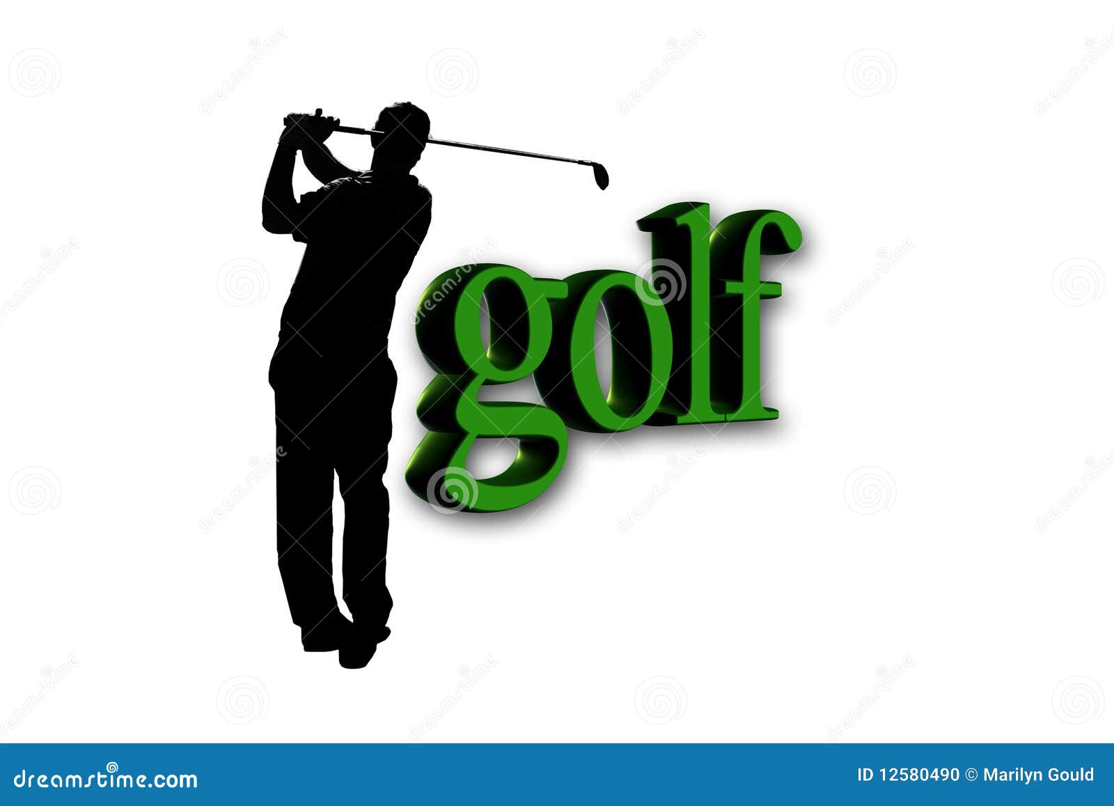 Golf Vector Illustration | CartoonDealer.com #48696508