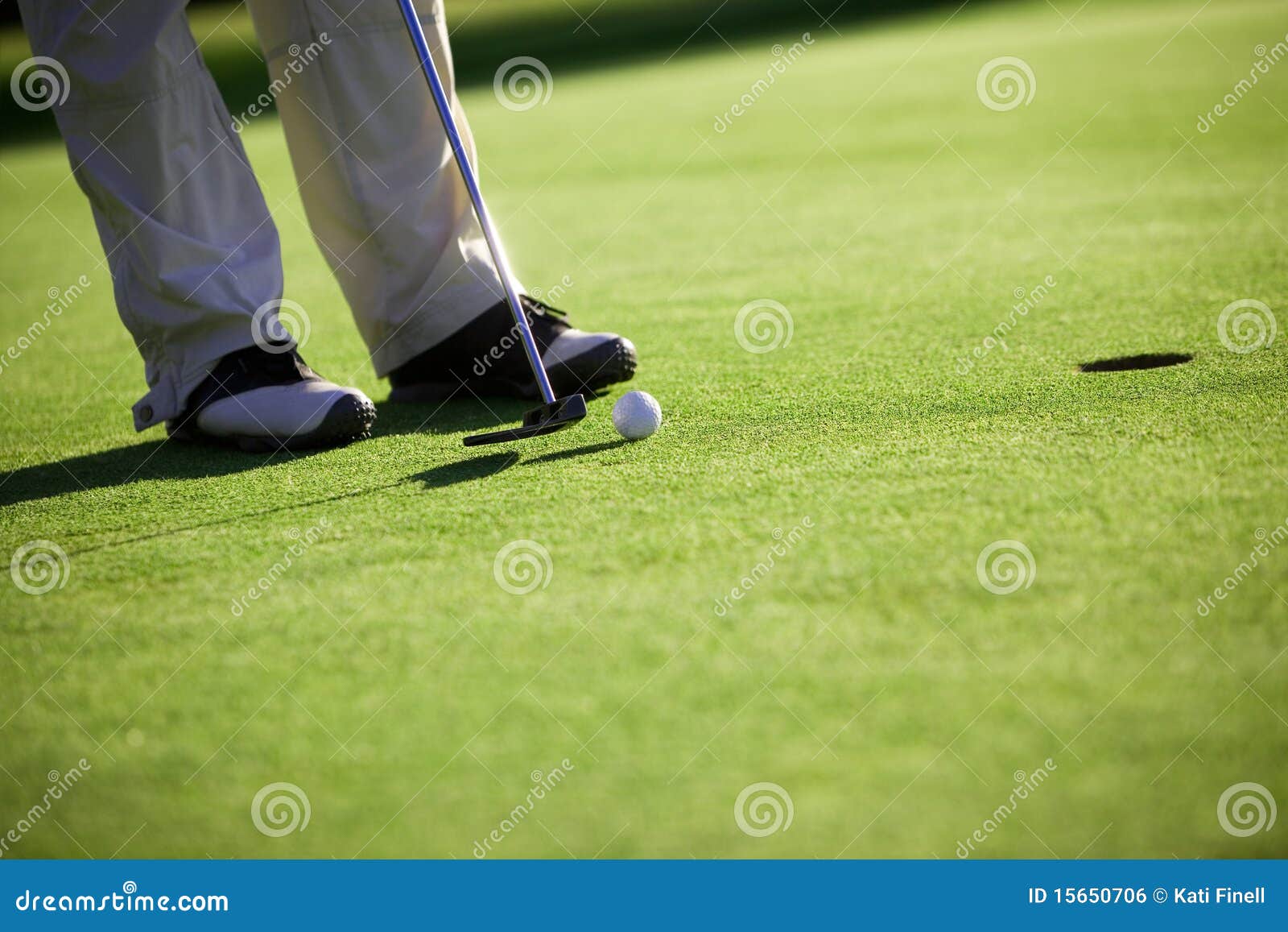 Golfing stock photo. Image of golfer, closeup, game, play - 15650706